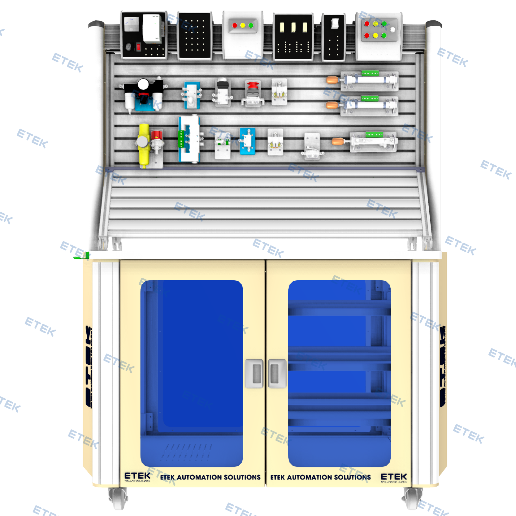BASIC ELECTRO-PNEUMATIC PRACTICE SET - Etek Edu