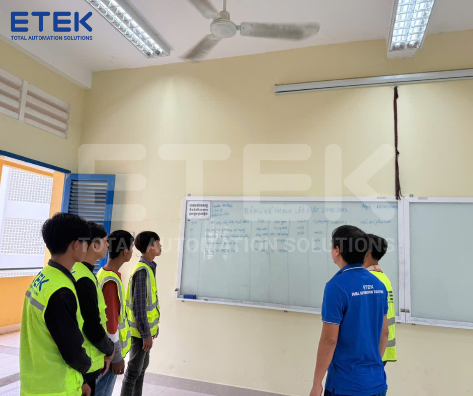 ETEK Completes Installation of Educational Equipment at Cambodian ...