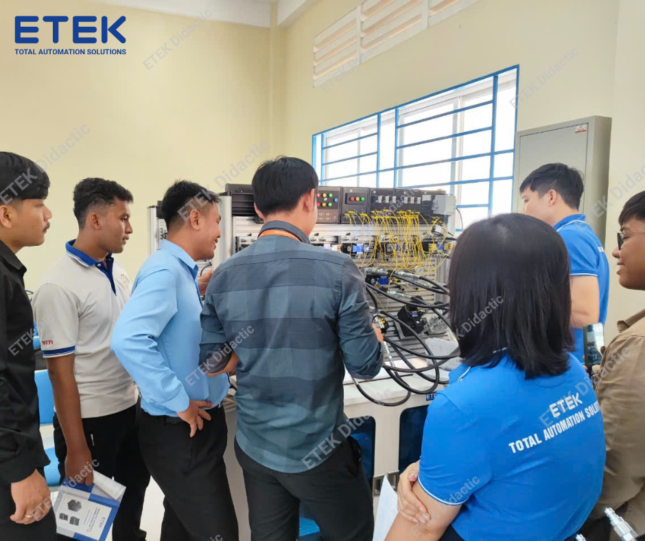 ETEK Launches Training Equipment at 3 Cambodian Universities - Etek Edu